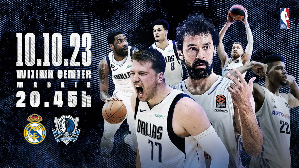 Real Madrid-Dallas Mavericks: la NBA y Doncic regresan al WiZink Center ...