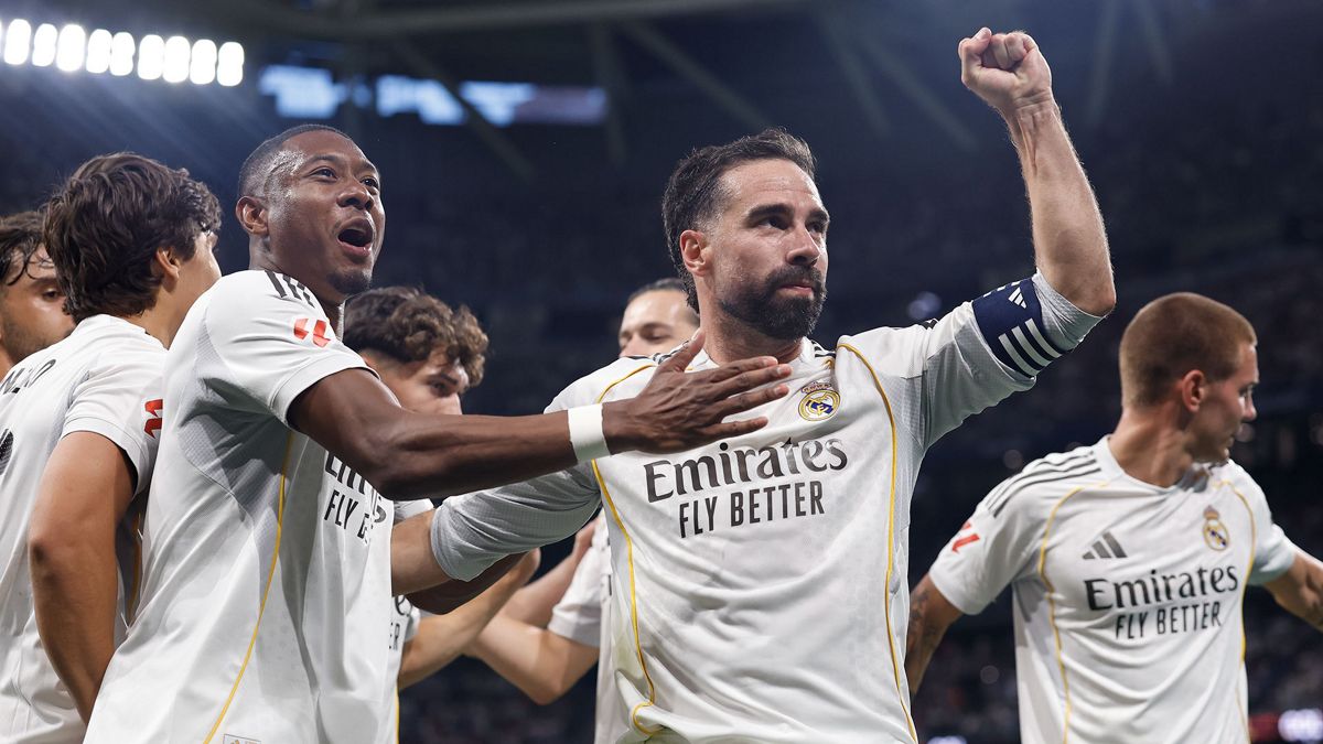 Victory at the Bernabéu in the farewell to Carvajal and Alaba