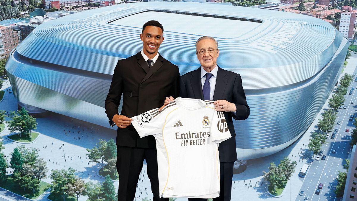 Alexander-Arnold unveiled as new Real Madrid player