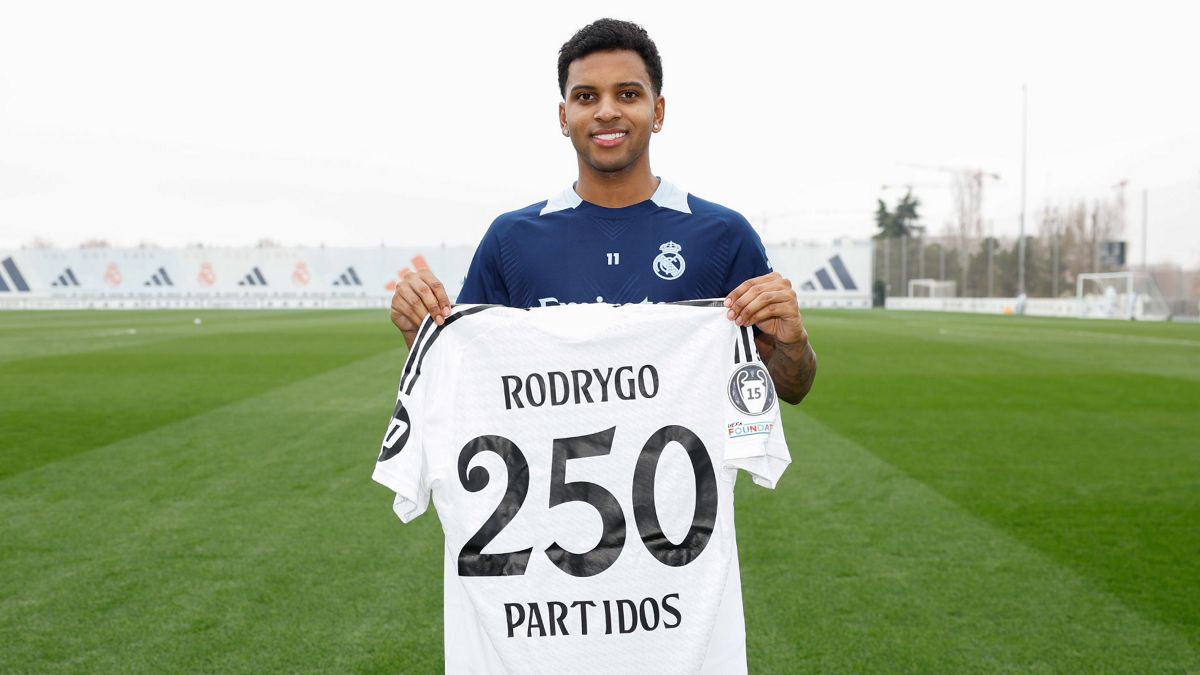 Rodrygo makes his 250th Real Madrid appearance: “I want to continue ...